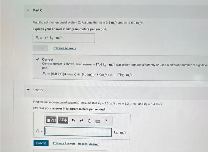 Solved For each case in the figure below, the system | Chegg.com