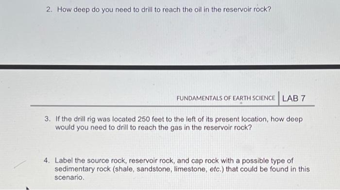 Solved HOW DEEP SHOULD YOU DRILL EXERCISE Scenario: As a | Chegg.com
