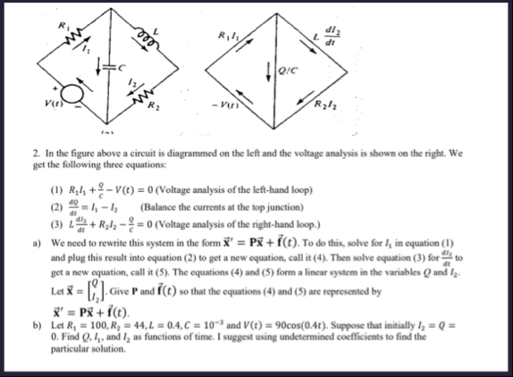 Solve Question 2 ﻿using Eigenvectors And Eigenvalues 5732