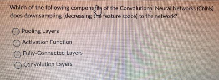 Solved Which of the following componellttr of the | Chegg.com
