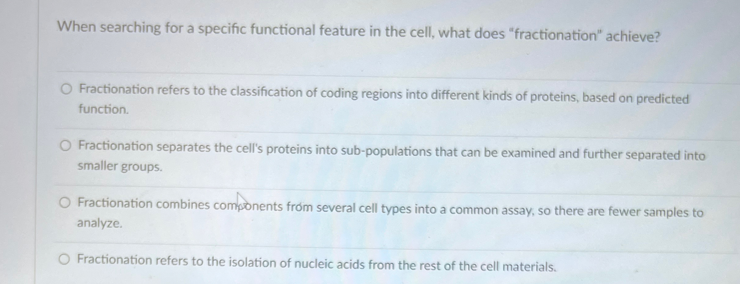 Solved When searching for a specific functional feature in | Chegg.com