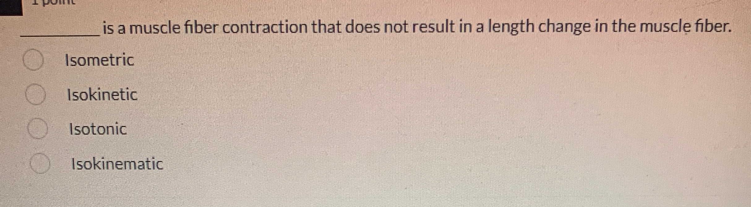 Solved q, ﻿is a muscle fiber contraction that does not | Chegg.com