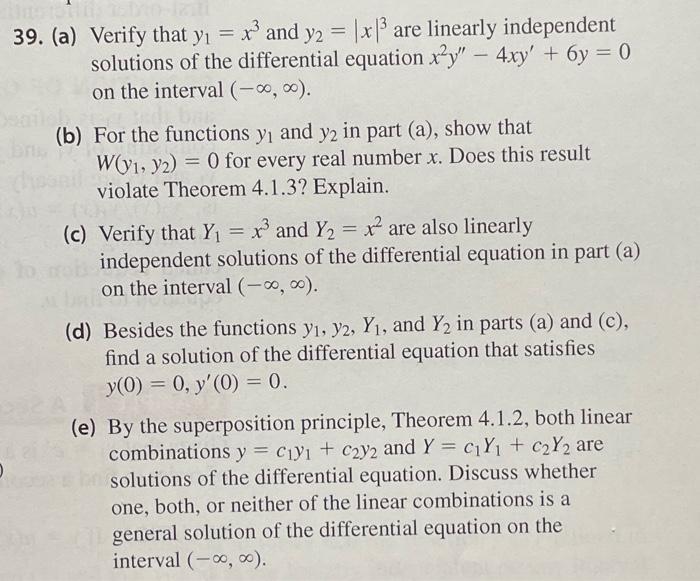 See problem 39, book solution, and referenced | Chegg.com