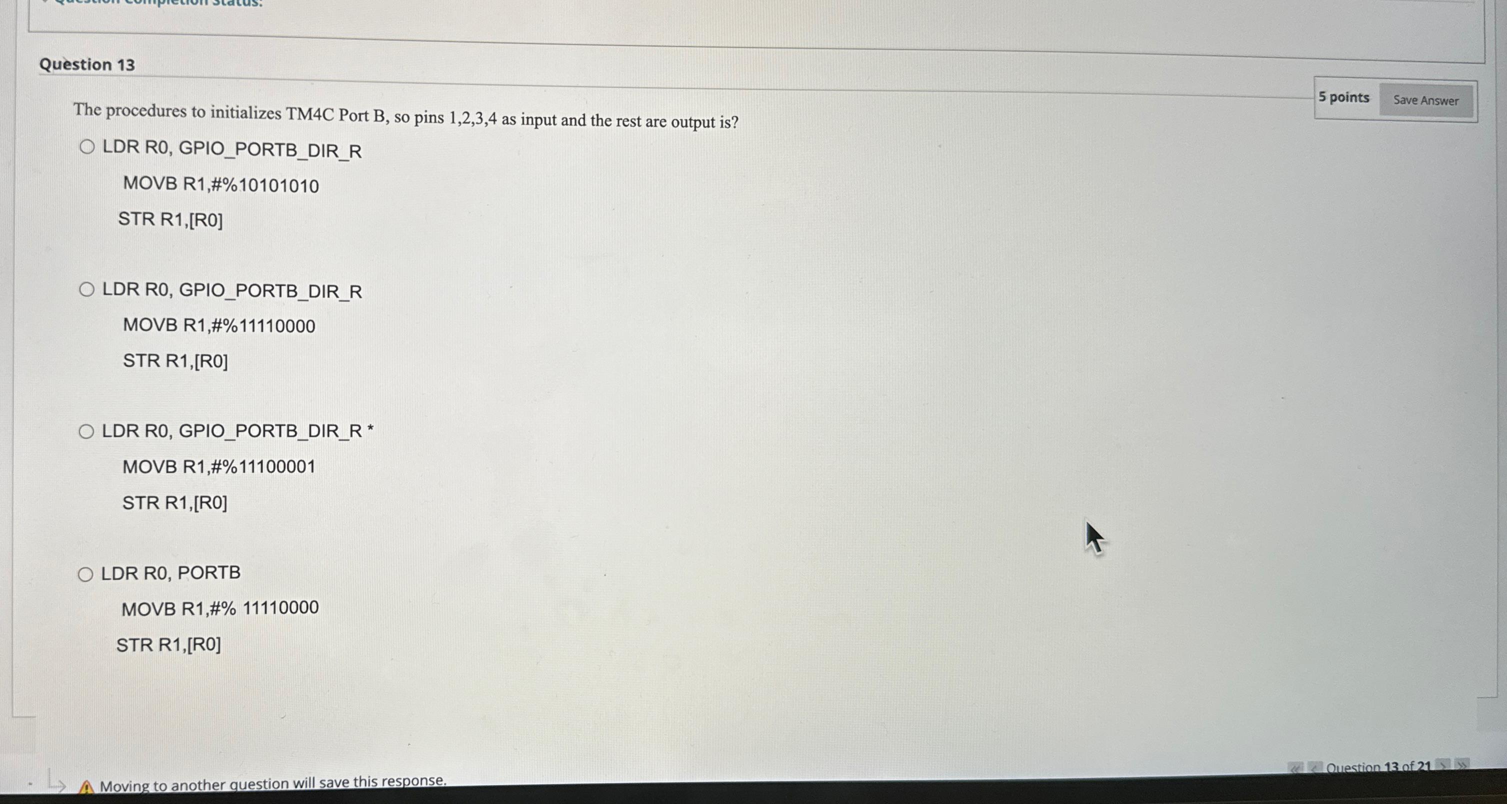 Solved Question 135 pointsThe procedures to initializes | Chegg.com Solved Question 135 pointsThe procedures to initializes | Chegg.com