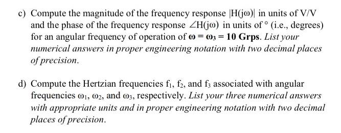 Solved 1) Consider the RC filter shown in Figure 1 below, | Chegg.com