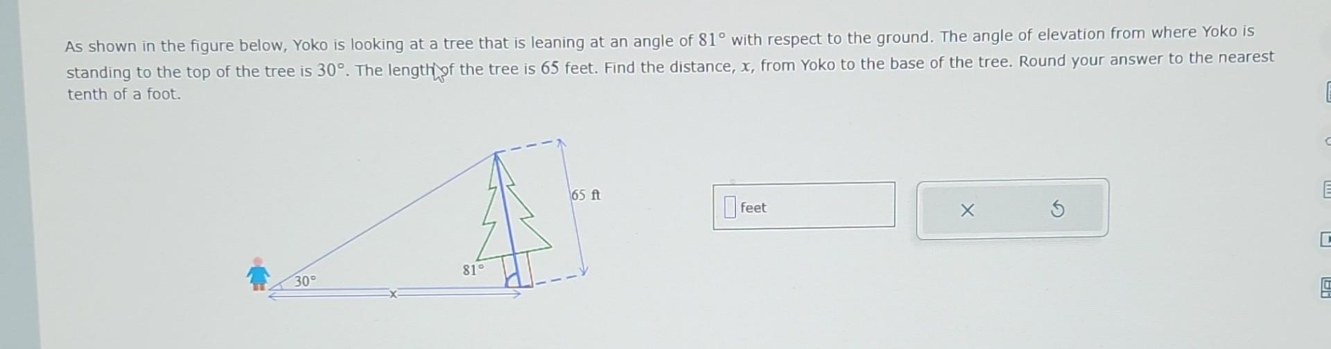 Solved As shown in the figure below, Yoko is looking at a | Chegg.com