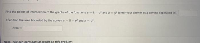 [Solved]: Find the points of intersection of the graphs of