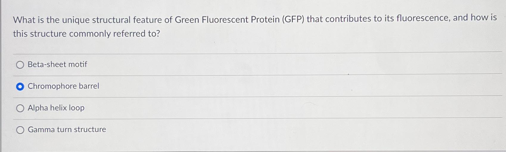 Solved What is the unique structural feature of Green | Chegg.com
