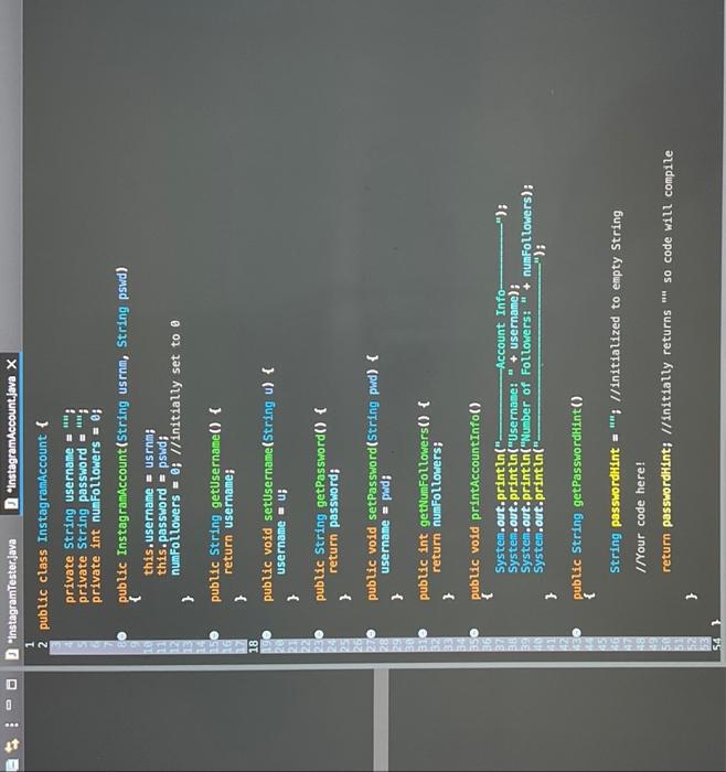 Solved Instructions You have the templates of 2 classes, | Chegg.com