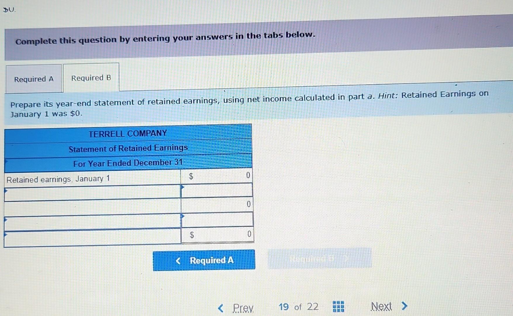 Solved Exercise 1-23 (Algo) Linking the income statement and | Chegg.com