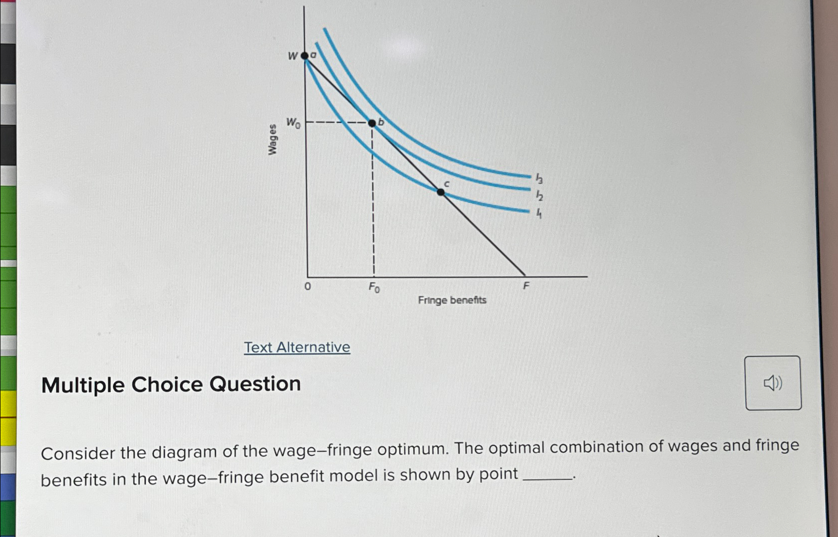Solved Text AlternativeMultiple Choice QuestionConsider the | Chegg.com