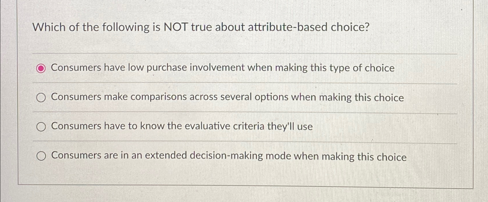 Solved Which of the following is NOT true about | Chegg.com