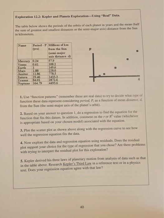 Solved Exploration 12.1: An Application Activity Using | Chegg.com