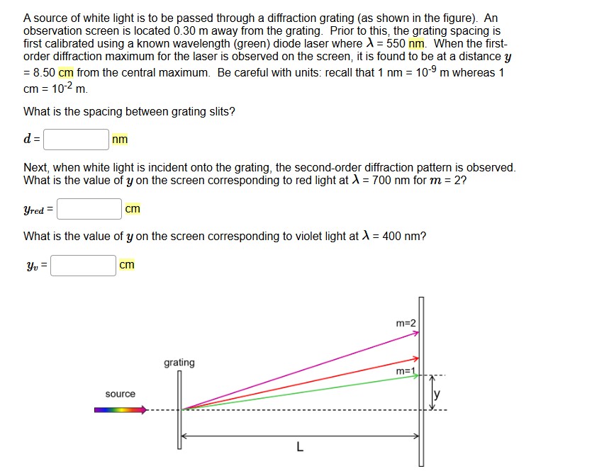 Solved A source of white light is to be passed through a | Chegg.com