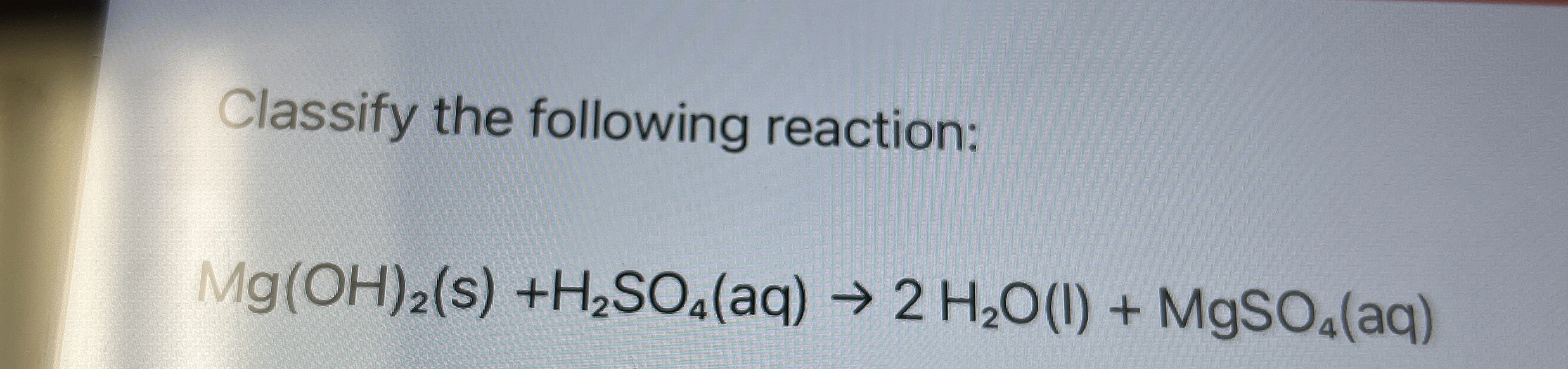 High Quality SOLUTION Classify the following | Chegg.com