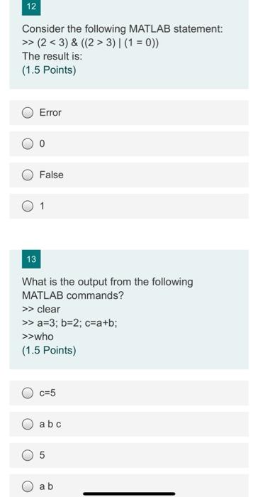 Solved ( matlab code ) please solve quickly final answers | Chegg.com