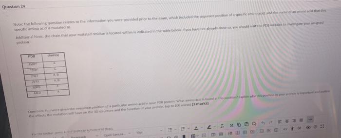 Biochemistry: need help with the answer please as | Chegg.com
