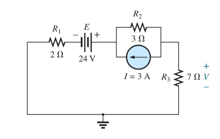 Solved find voltage across each resistor. | Chegg.com