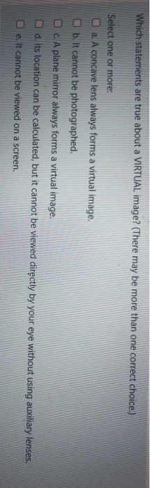 Solved All rays that are parallel to the principle axis in a | Chegg.com