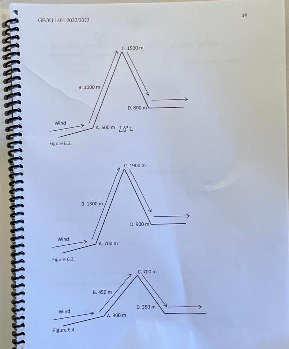 Solved Need help with GEOG 1401 lab about Adiabatic Lapse | Chegg.com
