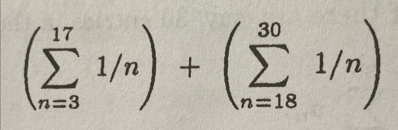 Solved Combine into a single summation | Chegg.com