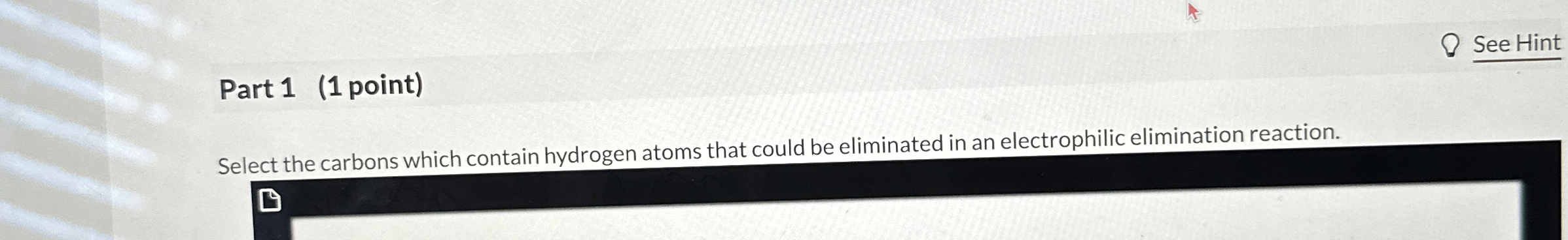 Solved Part 1 (1 ﻿point)Select the carbons which contain | Chegg.com