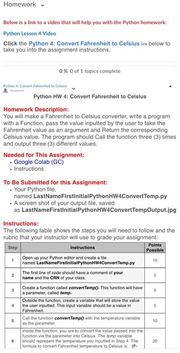 Solved Homework Below is a link to a video that will help | Chegg.com