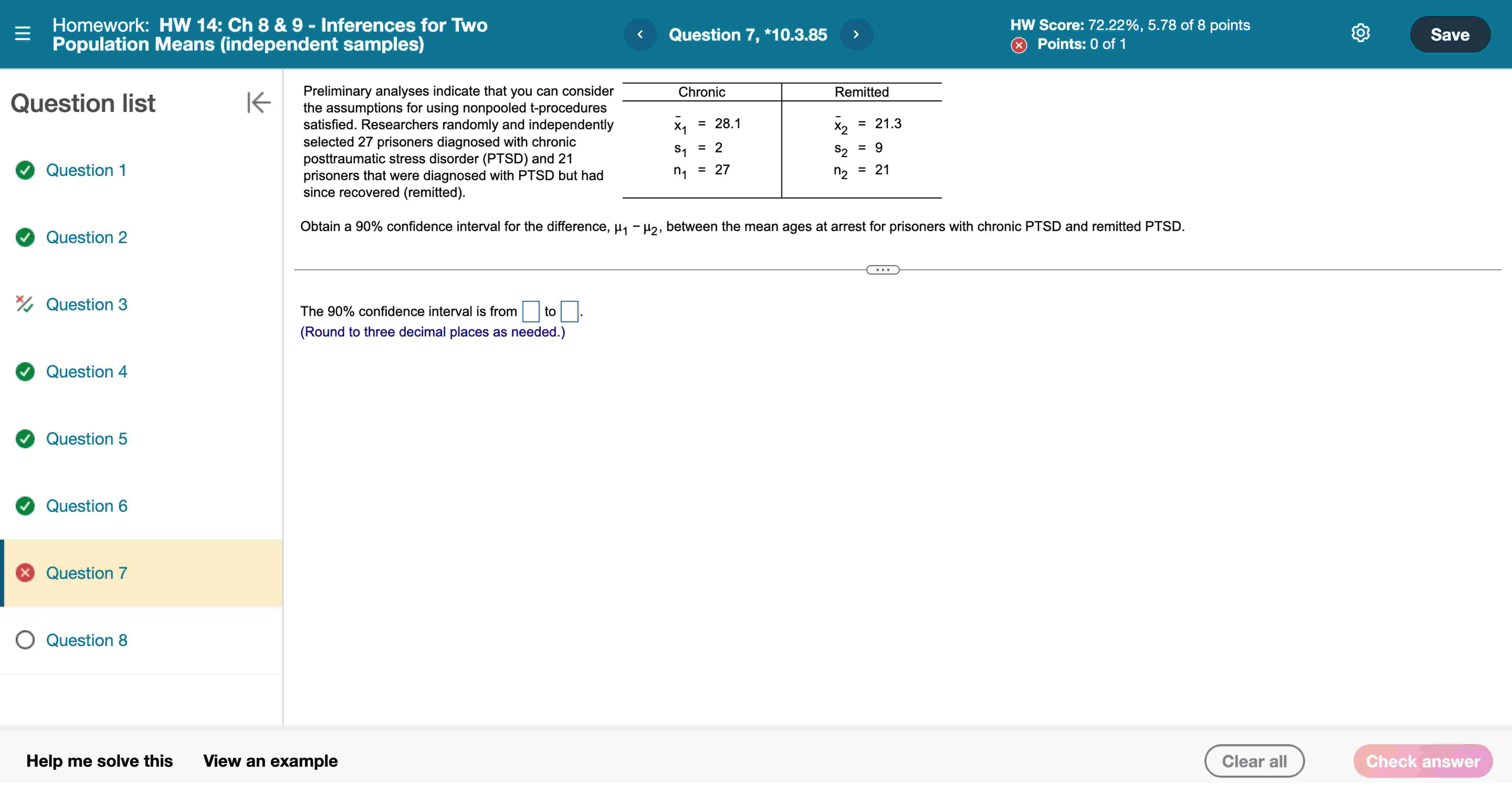 Solved Preliminary analyses indicate that you can | Chegg.com