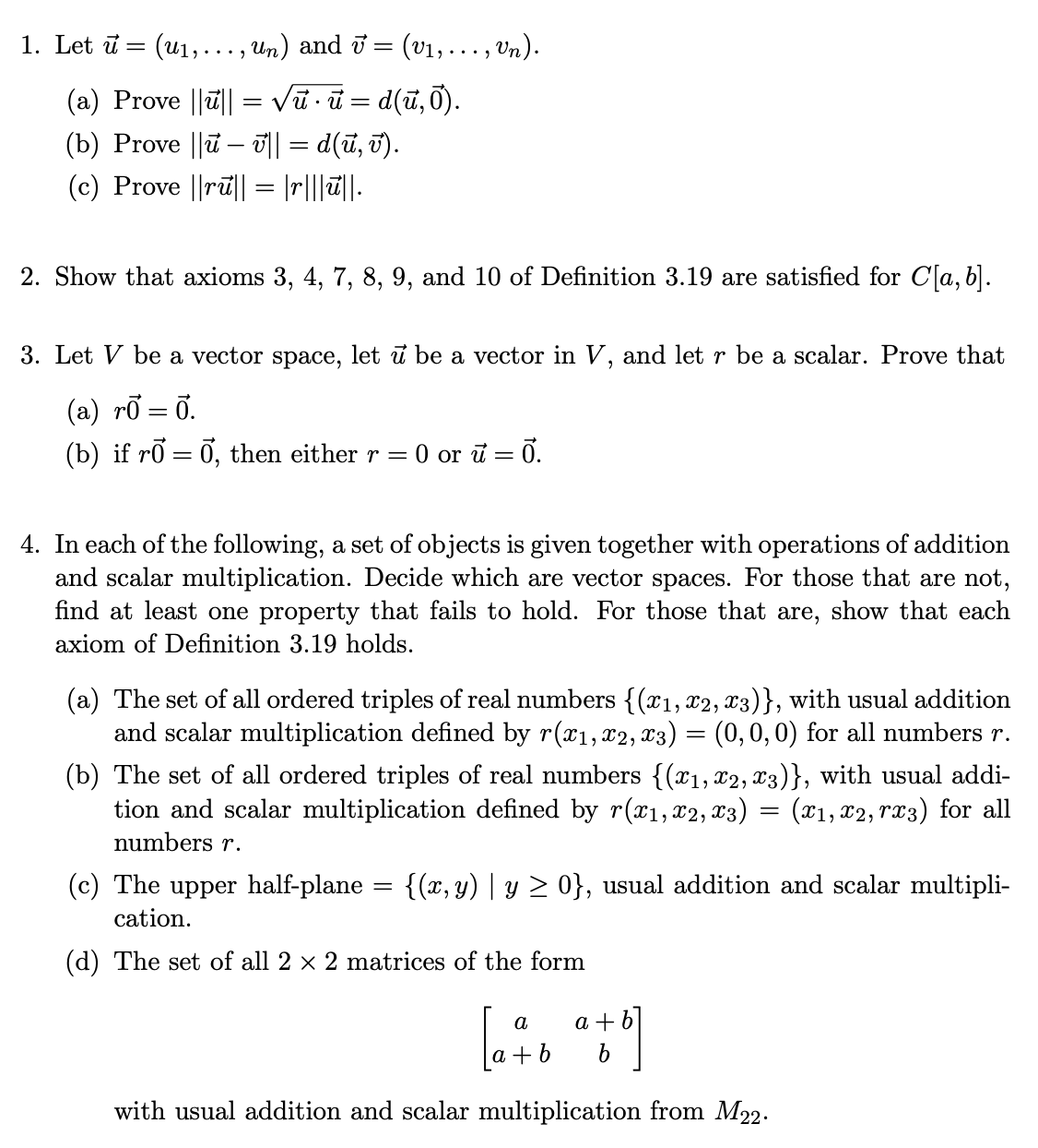 Solved Prove problem 3 ﻿with all step and details. Carefully | Chegg.com