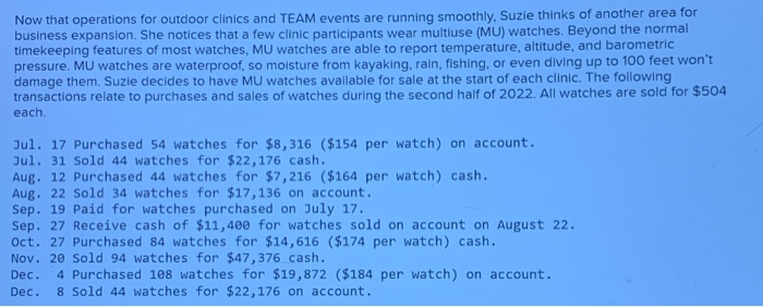 Solved c. Prepare an updated gross profit section of a | Chegg.com