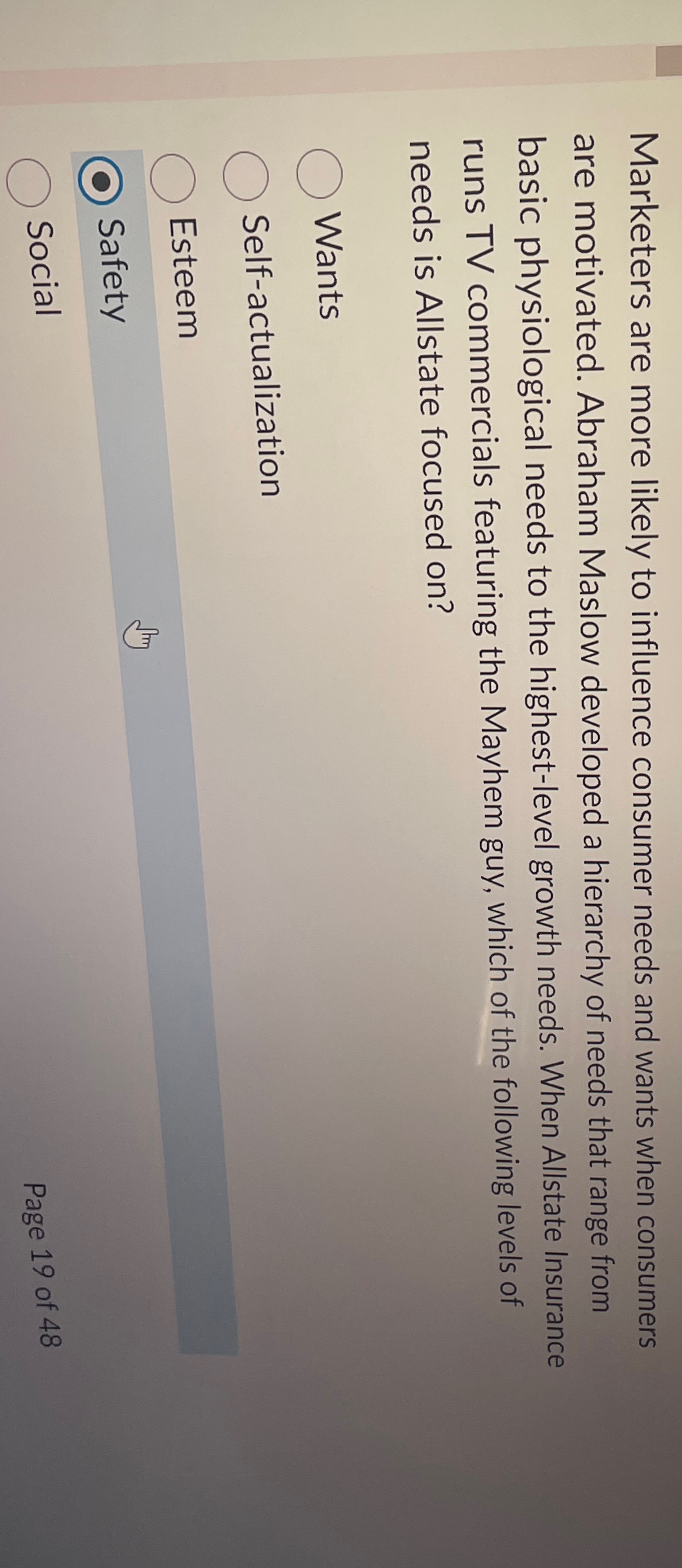 Solved Marketers are more likely to influence consumer needs | Chegg.com