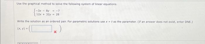 Solved Use the graphical method to solve the following | Chegg.com