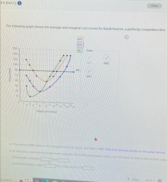 Solved #6 (Part C) i The following graph shows the average | Chegg.com