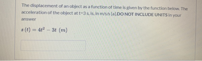 Solved Determine the distance traveled by the object whose | Chegg.com