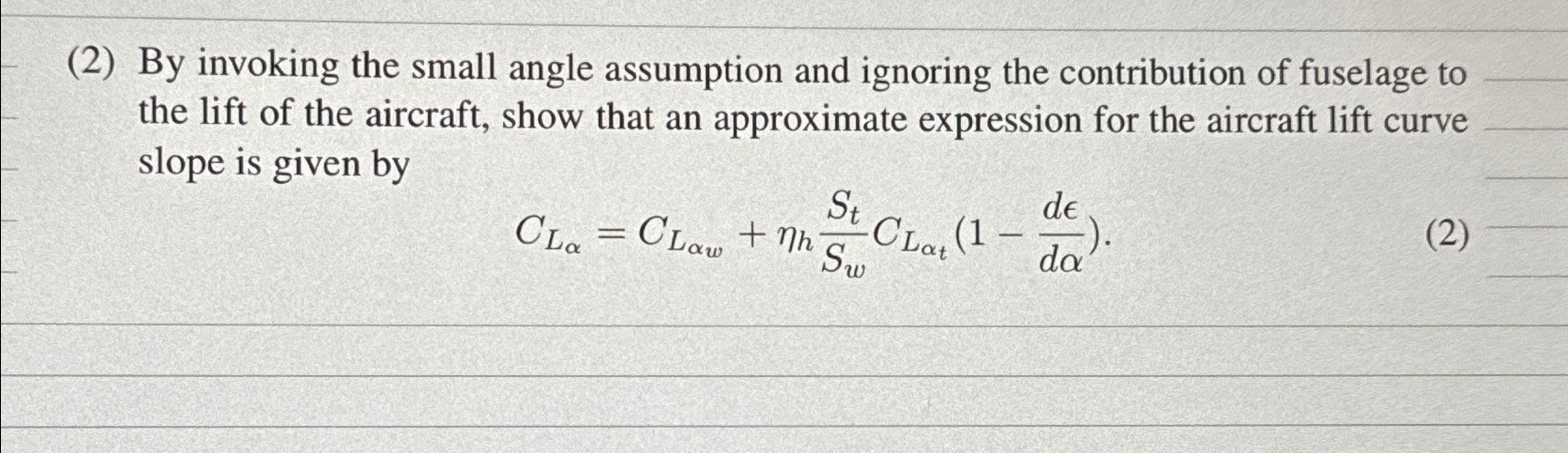 Solved (2) ﻿By invoking the small angle assumption and | Chegg.com