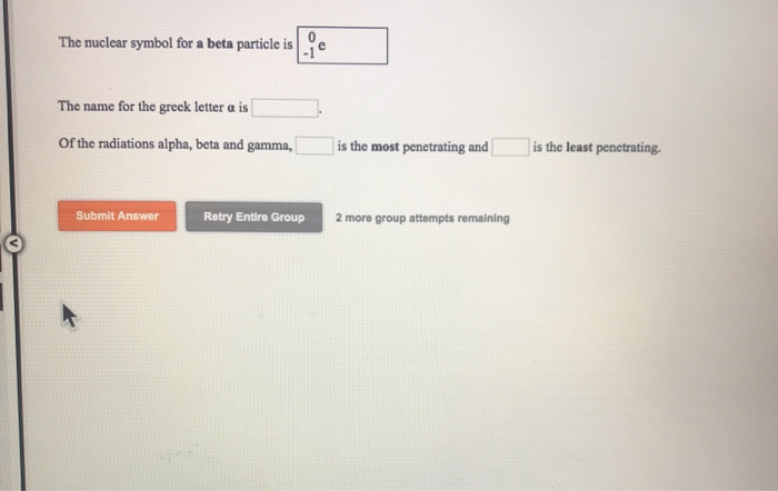 Beta Particle Symbol