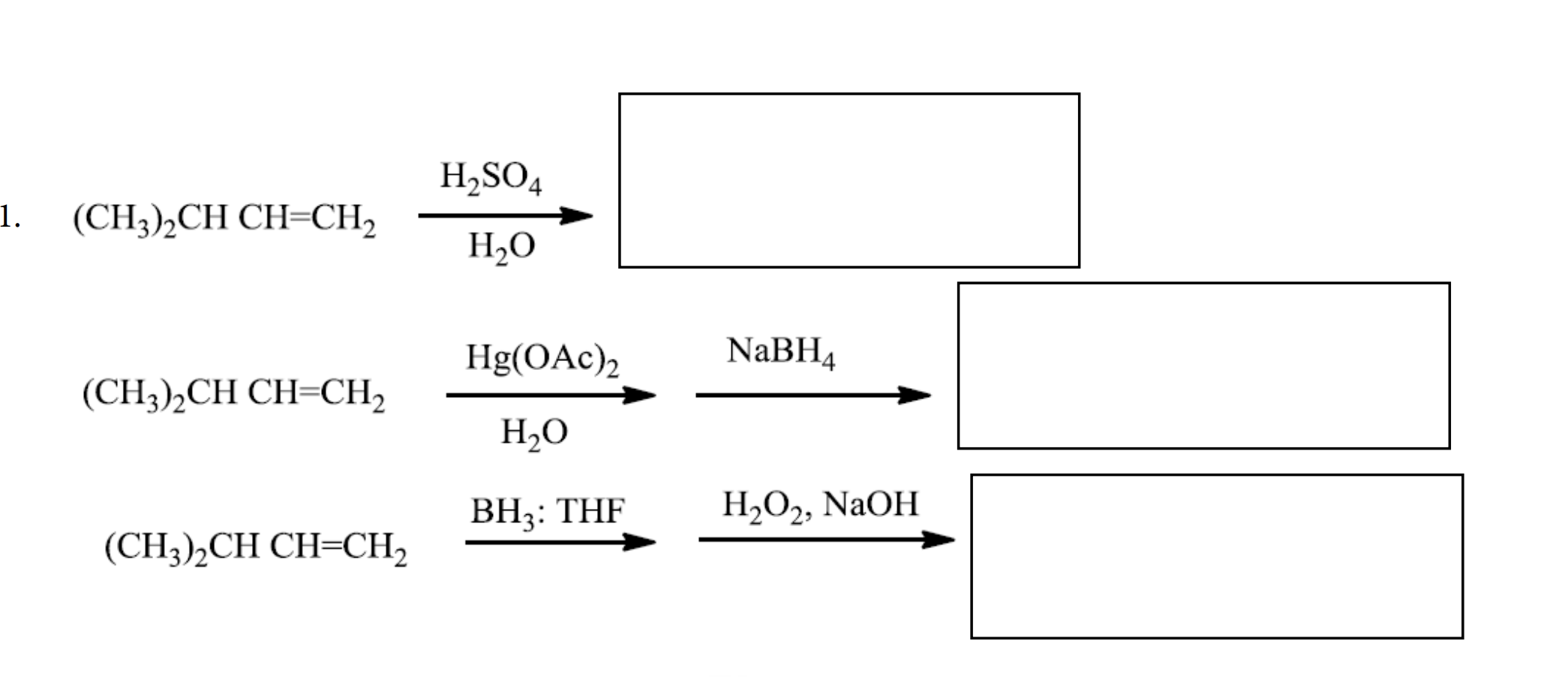 Solved Show step-wise mechanism on how the products are | Chegg.com