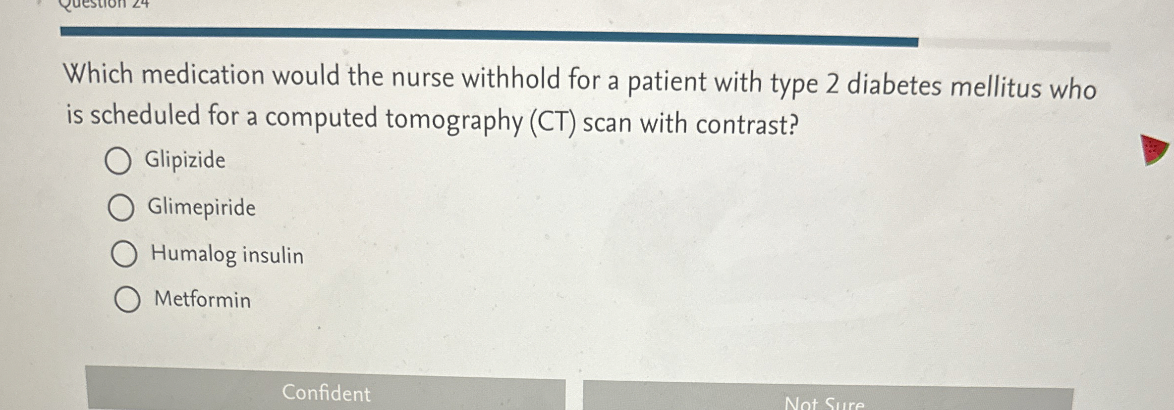 Solved Which medication would the nurse withhold for a | Chegg.com