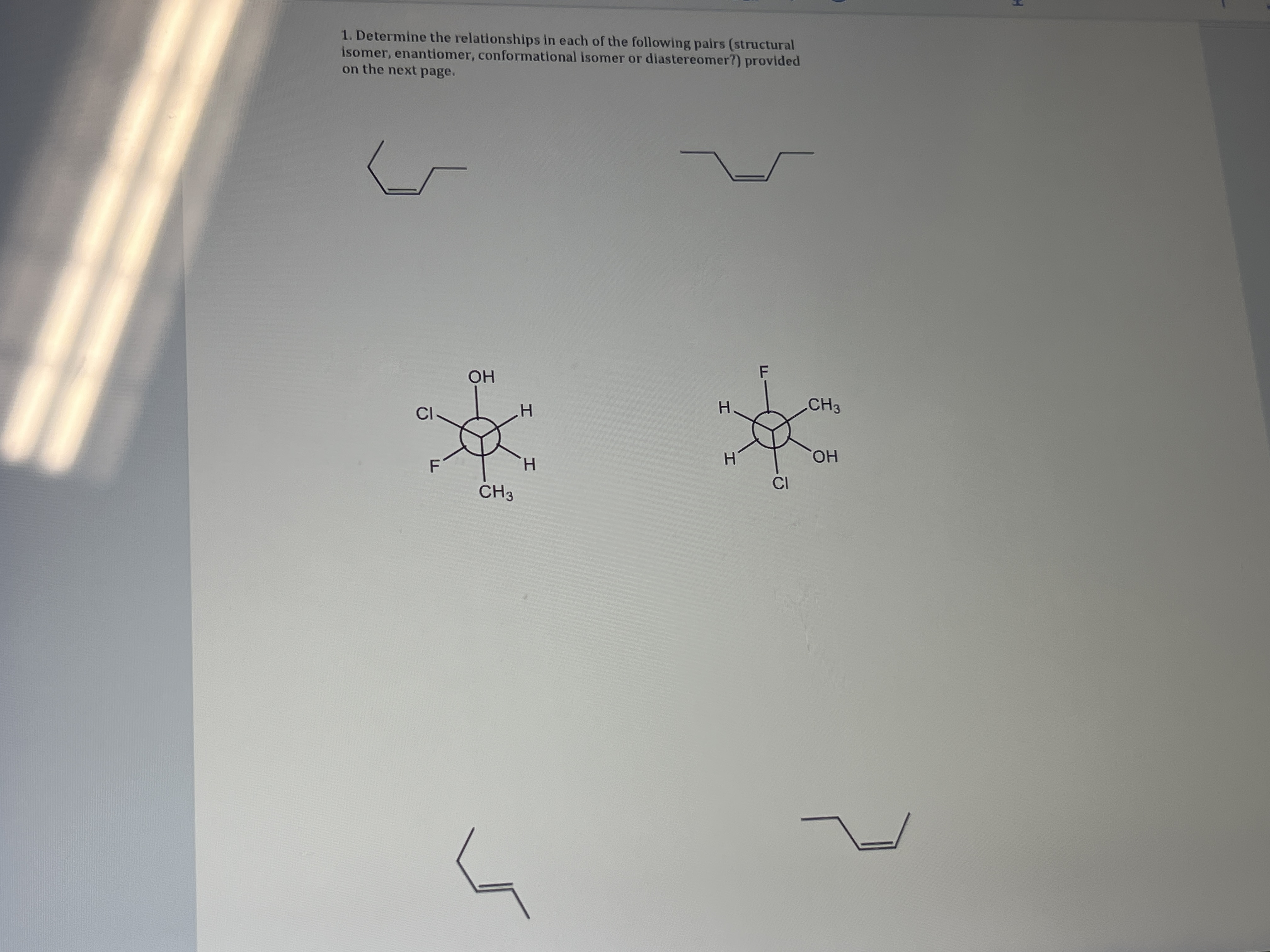 Solved 1. ﻿Determine the relationships in each of the | Chegg.com