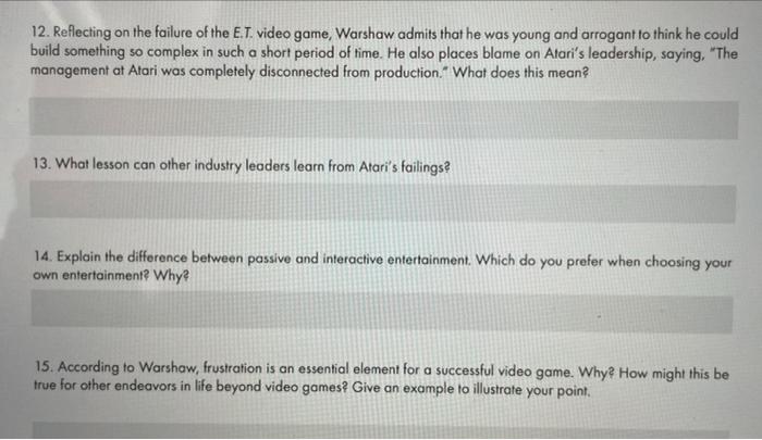 11. Near the beginning of the episode, host L the | Chegg.com