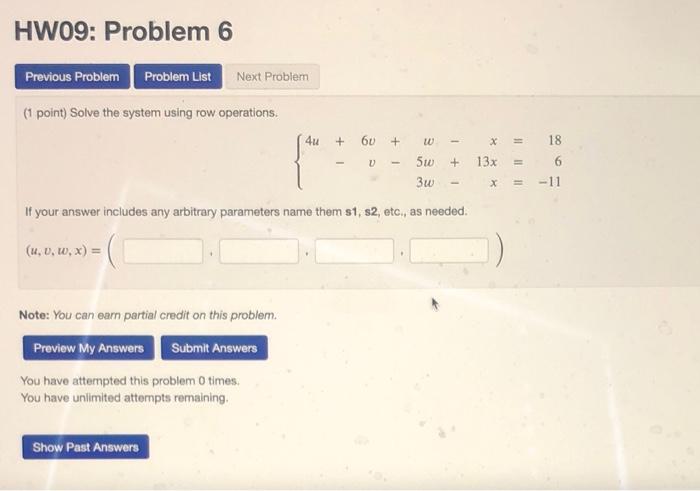 Solved Hw09 Problem 6 Previous Problem Problem List Next 7889