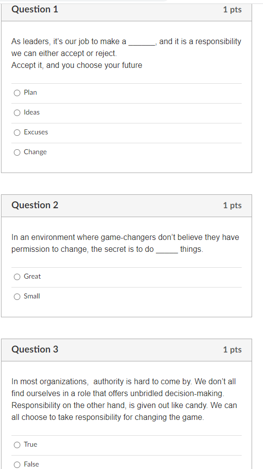 Solved Select the Correct Answer for Questions 1-3 | Chegg.com