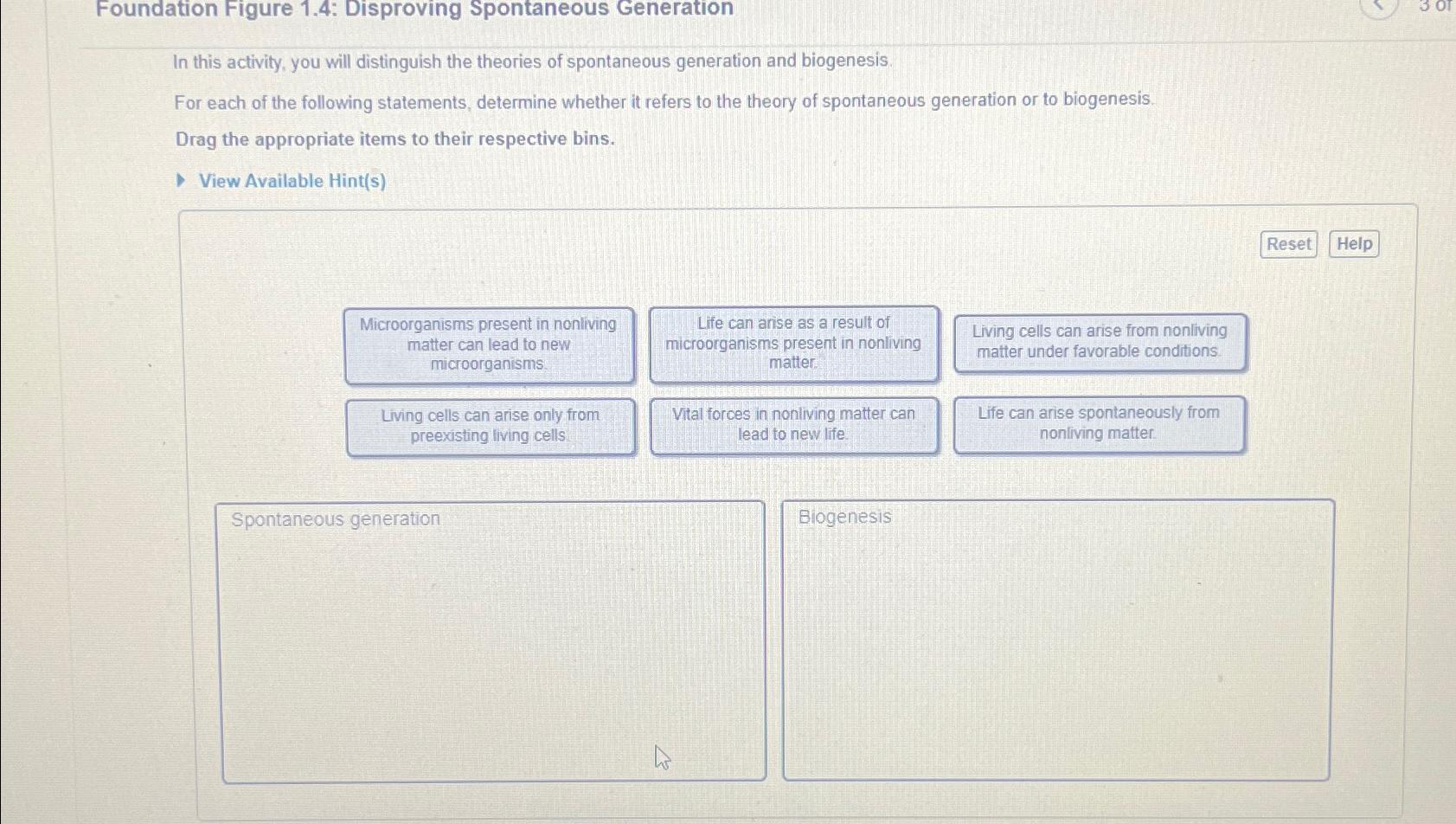 Solved Foundation Figure 1.4: Disproving Spontaneous | Chegg.com