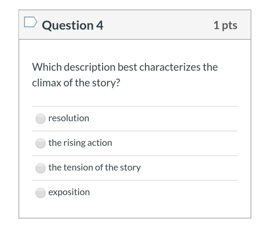 Solved Question 4 1 pts Which description best characterizes | Chegg.com