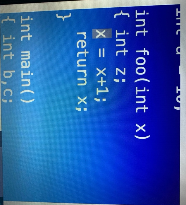 Solved Assume The Following Code Is Loaded Into Memory And 