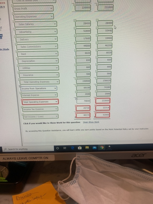 Solved Problem 9-5A (Part Level Submission) (Video) The | Chegg.com