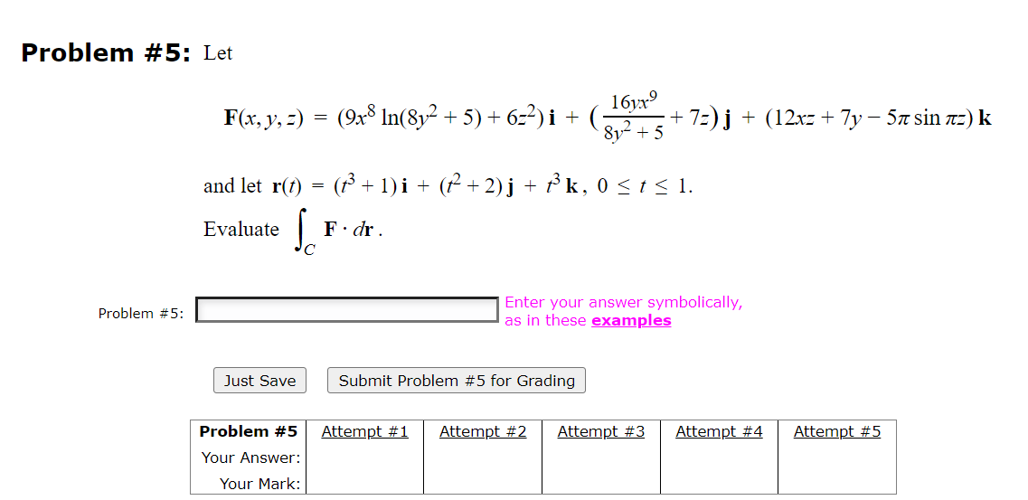 Solved Problem #5: | Chegg.com