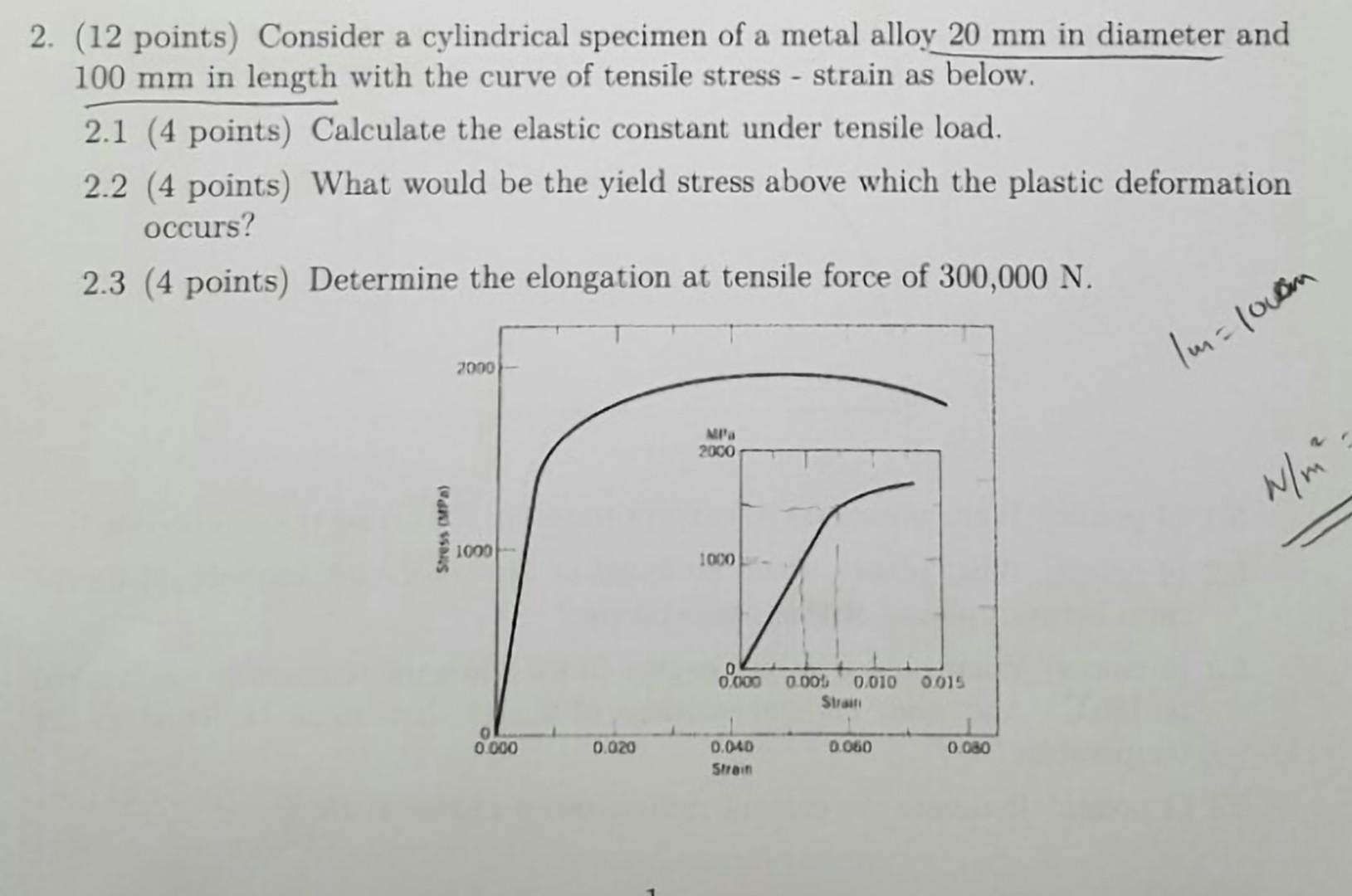 Solved Please explain the answers in detail + 2.4) What is | Chegg.com