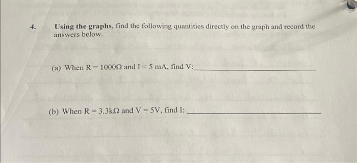 Solved 4. Using the graphs, find the following quantities | Chegg.com