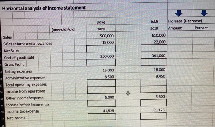 Solved Could you please explain how to do the horizontal | Chegg.com